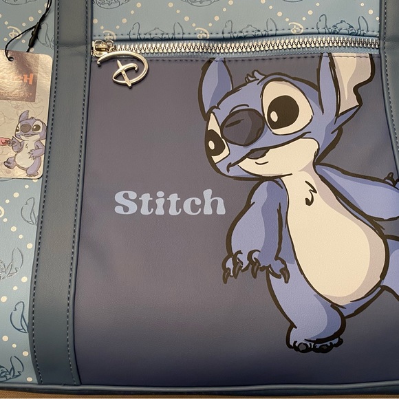 Disney | Accessories | Primark Disney Stitch Weekender Duffle Overnight ...